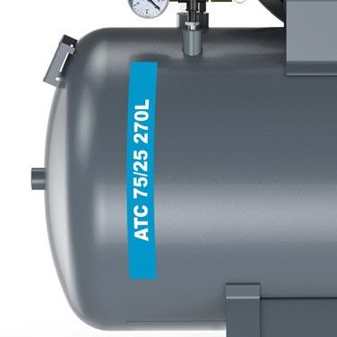 Belt-driven cast iron professional piston - ATC series