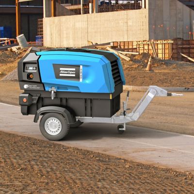 Mobile air compressors - Atlas Copco UK