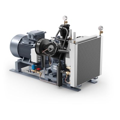 LT oil-lubricated high pressure piston compressor