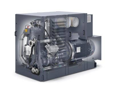 MAS oil-injected screw compressors for marine
