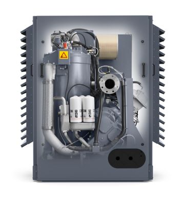 MAS oil-injected screw compressors for marine