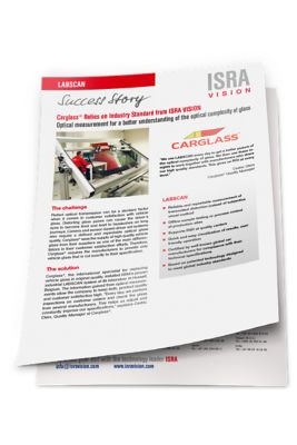 Advanced quality inspection for automotive glass