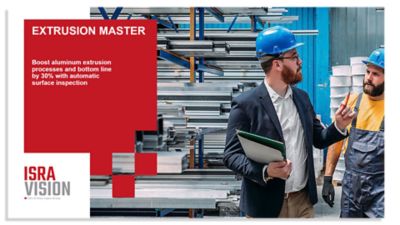 Maximum yield on every line with ISRA inspection system