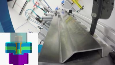 Henrob self-piercing rivet setter